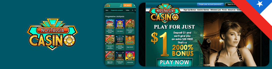 Nostalgia Casino | Reseña del Mejor Bono de Depósito de Chile